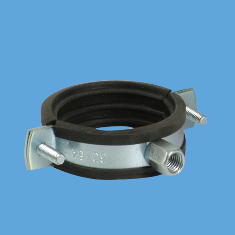 Heavy Duty Pipe Clamps with Rubber|Pipe Clips with Thickened Band ...